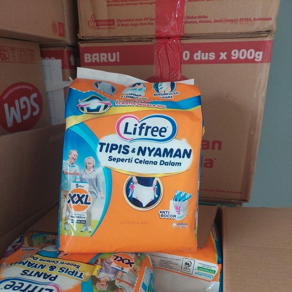 Lifree XXL5 PANS SLIM | Shopee Singapore