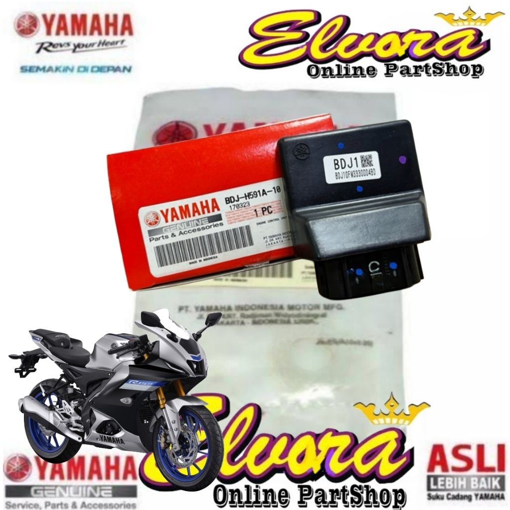 Ecu Ecm Cdi Yamaha R15 V4 R15M Original BDJ-H591A-00 | Shopee Singapore