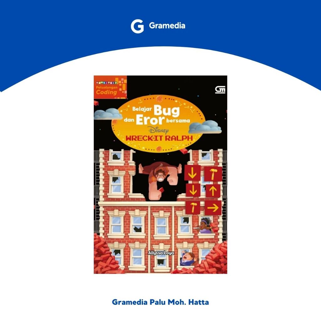 Gramedia Palu - Learn Bug and Error with Disney Wreck-It Ralph | Shopee ...