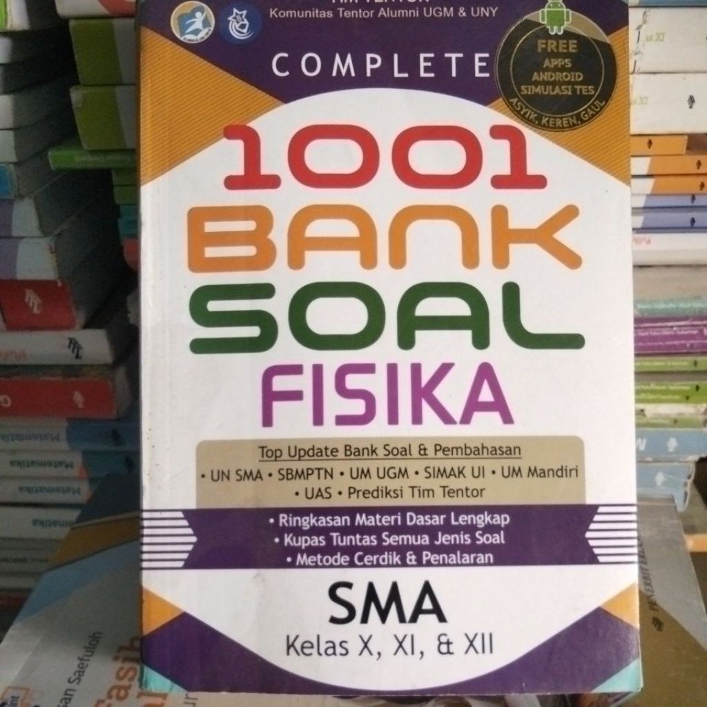 1001 Physics Question Bank Book for Senior High School Grades X, XI ...