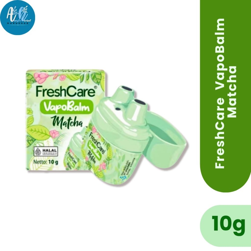 FreshCare VapoBalm Matcha Inhaler & Balm 10 g | Shopee Singapore