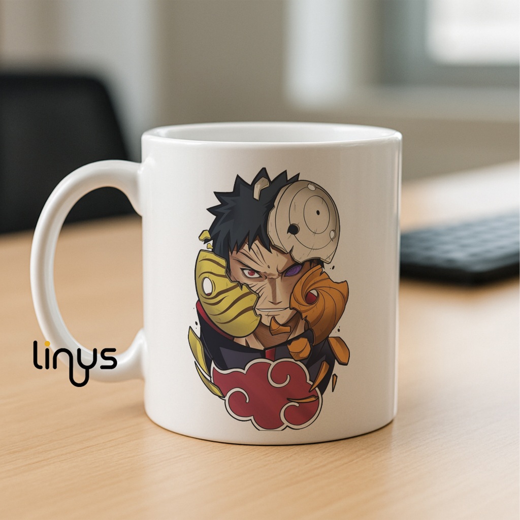 Naruto Tobi Mug Akatsuki Anime Coffee Cup Gift Gift Collection Souvenir ...