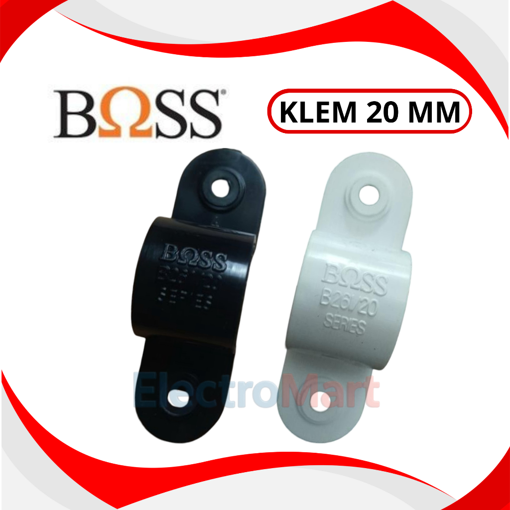 BOSS 20mm Pipe Clamp - BOSS 20mm Conduit Clamp - BOSS Pipe Clamp 20mm ...
