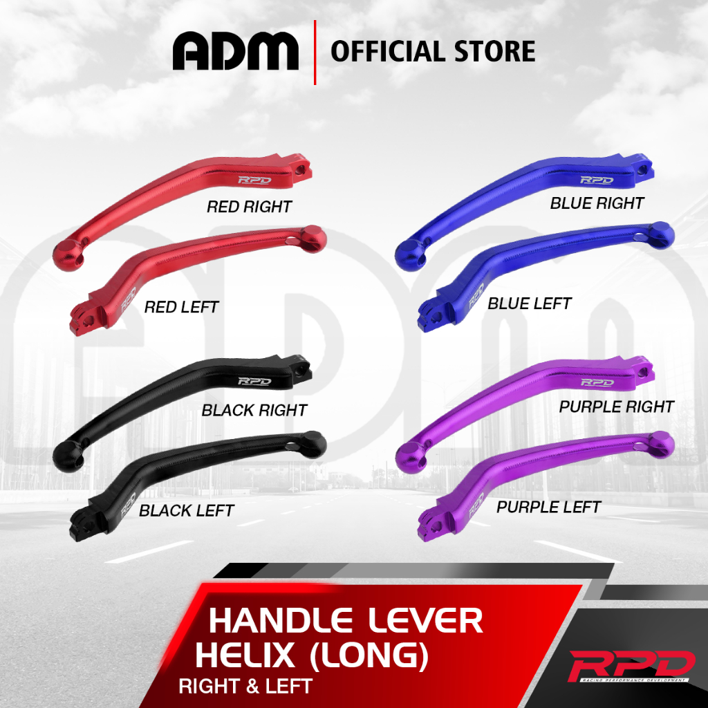 RPD Master Cylinder Handle Lever Helix - LONG (LONG - Right / Kiri ...