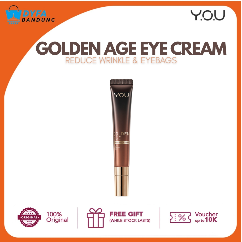Y.O.U YOU Golden Age Energizing Eye Cream 15g | Shopee Singapore