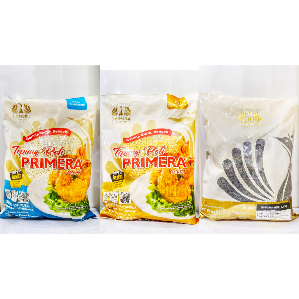 [HALAL] PRIMERA BREAD FLOUR 900 GRAM/TEPUNG PANKO 900G/TEPUNG PANIR ...