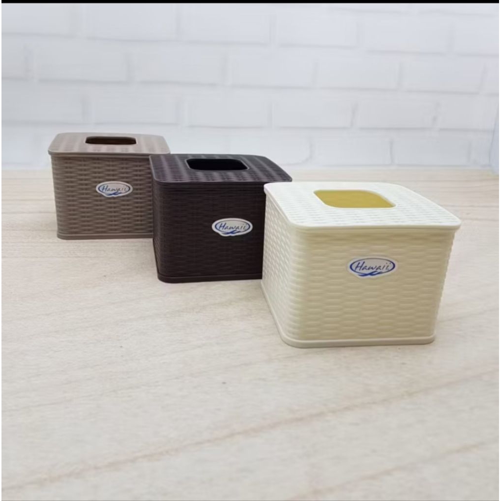 Plastic Tissue Box Hawaii Brand Plastic Tissue Box 5992 | Shopee Singapore