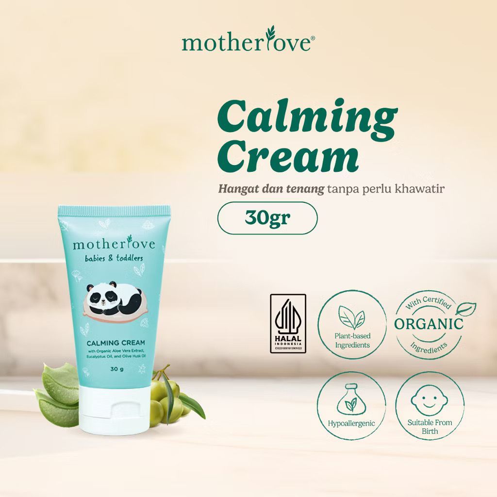 Motherlove Calming Cream - Organic Baby Body Warming Cream - Telon ...