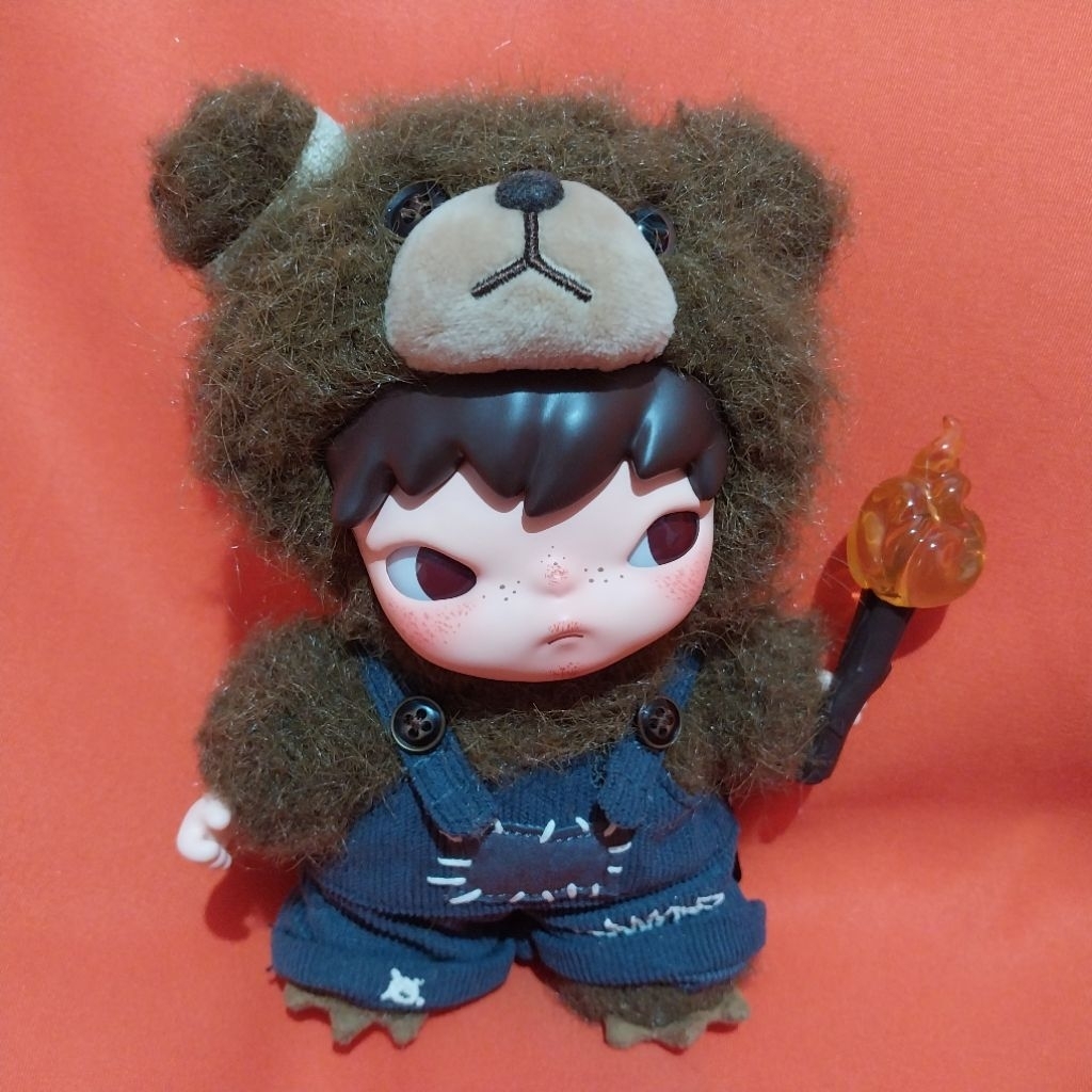 Hirono Living Wild Bear Plush Popmart BLIND BOX | Shopee Singapore