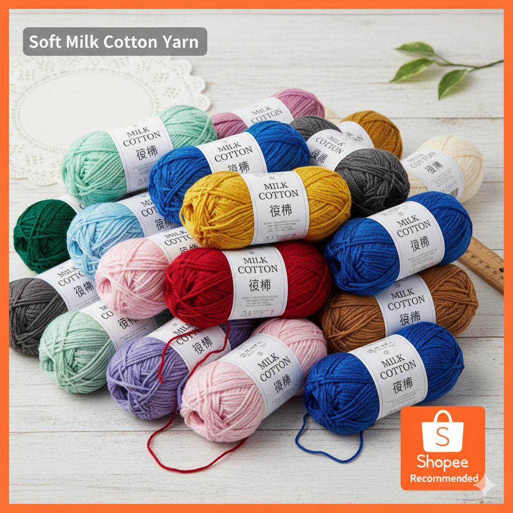 KATUN ALRAFAH - SOFT MILK CATTON YARN COTTON KNITTING/MILK CATTON 4 ...