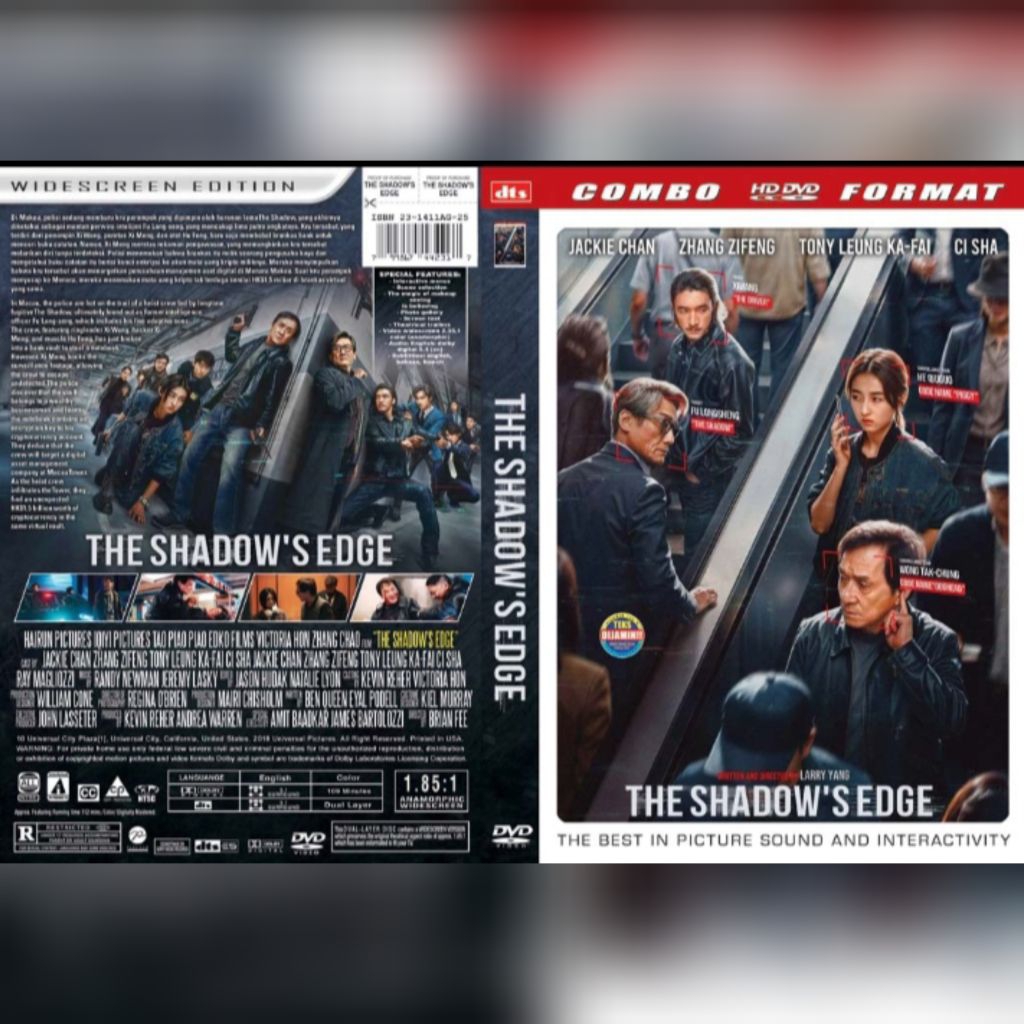 DVD The Shadow's Edge 2025 (Jackie Chan) | Shopee Singapore