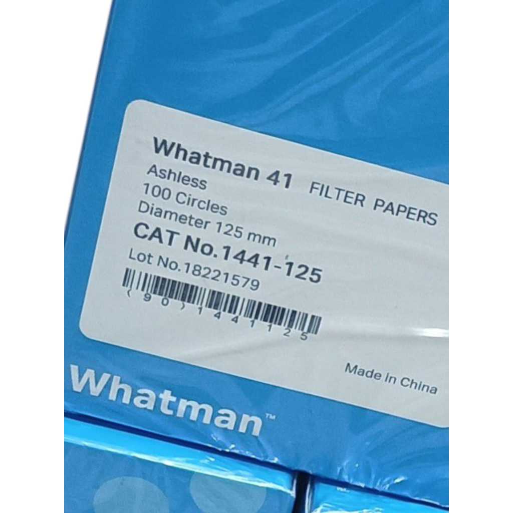 Whatman 41 Filter Paper, Filter Paper Diameter 125 mm | Shopee Singapore