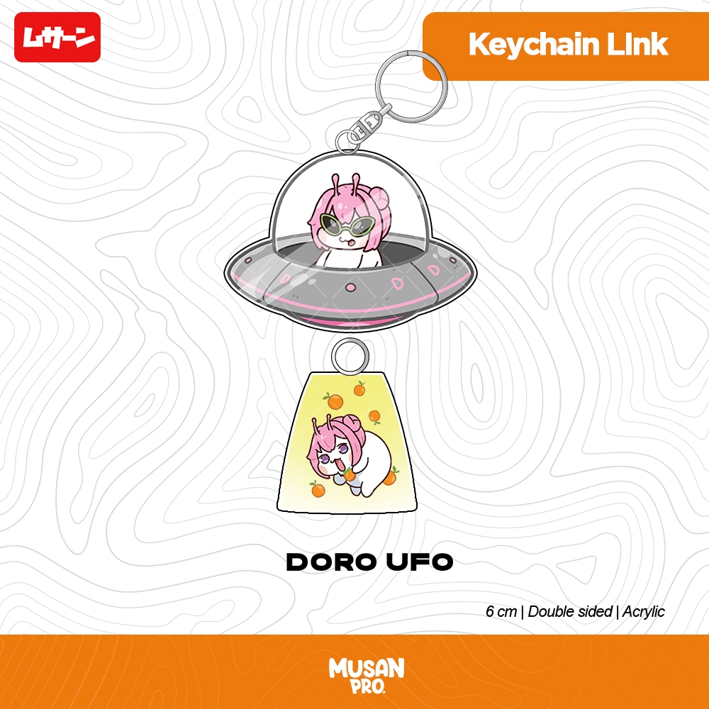 Keychain Linked NIKKE - Doro UFO - Doro - Musan - Fan Merch | Shopee ...