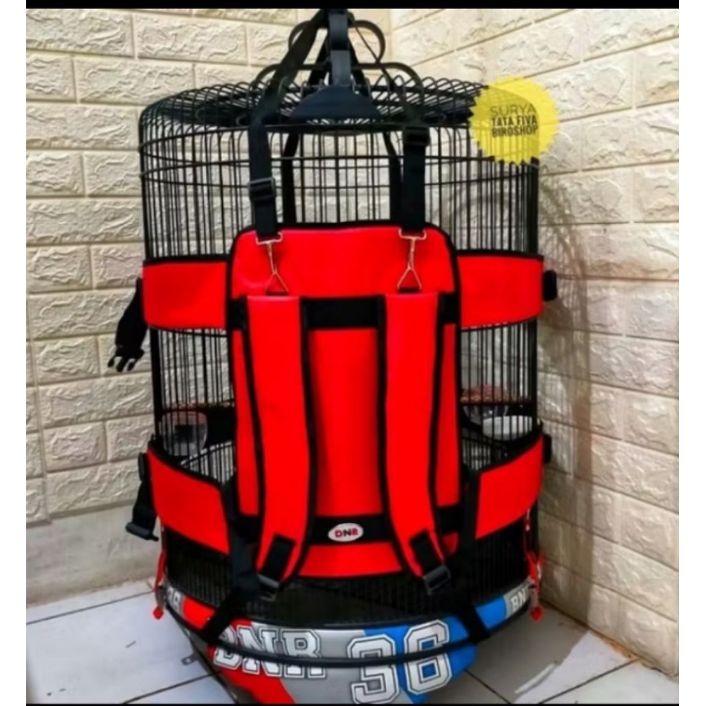 SGALA MULTIFUNCTIONAL BIRD CAGE WING BACKPACK, THICK BIRD CAGE TYPE IN ...