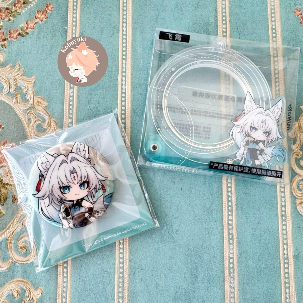 OFFICIAL LIMITED Feixiao / Suggestion Acrylic badge case + badge pin ...