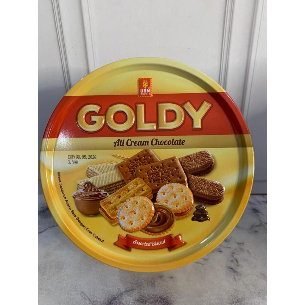 UBM GOLDY ASSORTED BISCUIT ALL CREAM CHOCOLATE/biskuit sandwich/biskuit ...