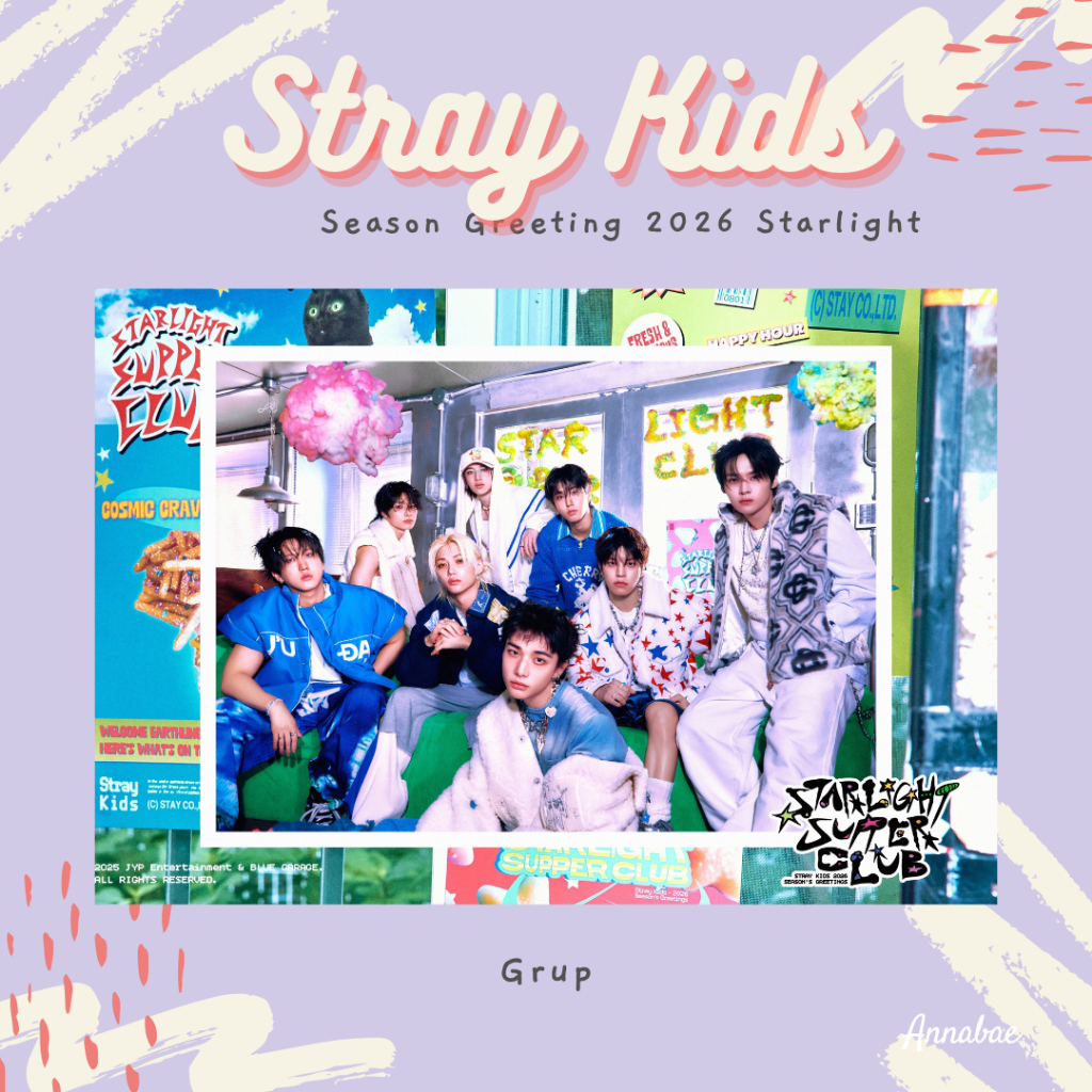 Stray Kids Poster Season Greeting 2026 Starlight | Shopee Singapore