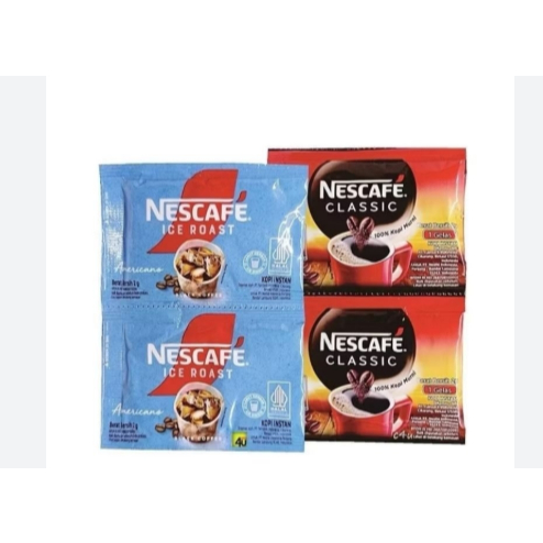Nescafe Ice Roast classic Americano Instant Coffee 10 Sachets x 2g ...