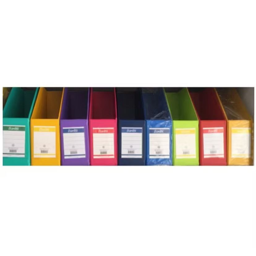 Bantex Magazine File F4/Folio (Box File) 10cm - 4011 | Shopee Singapore