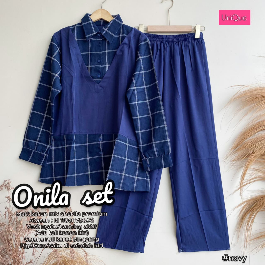 HQ Women's Clothing ONILA SET From UNIQUe FASHION STORE | Shopee Singapore