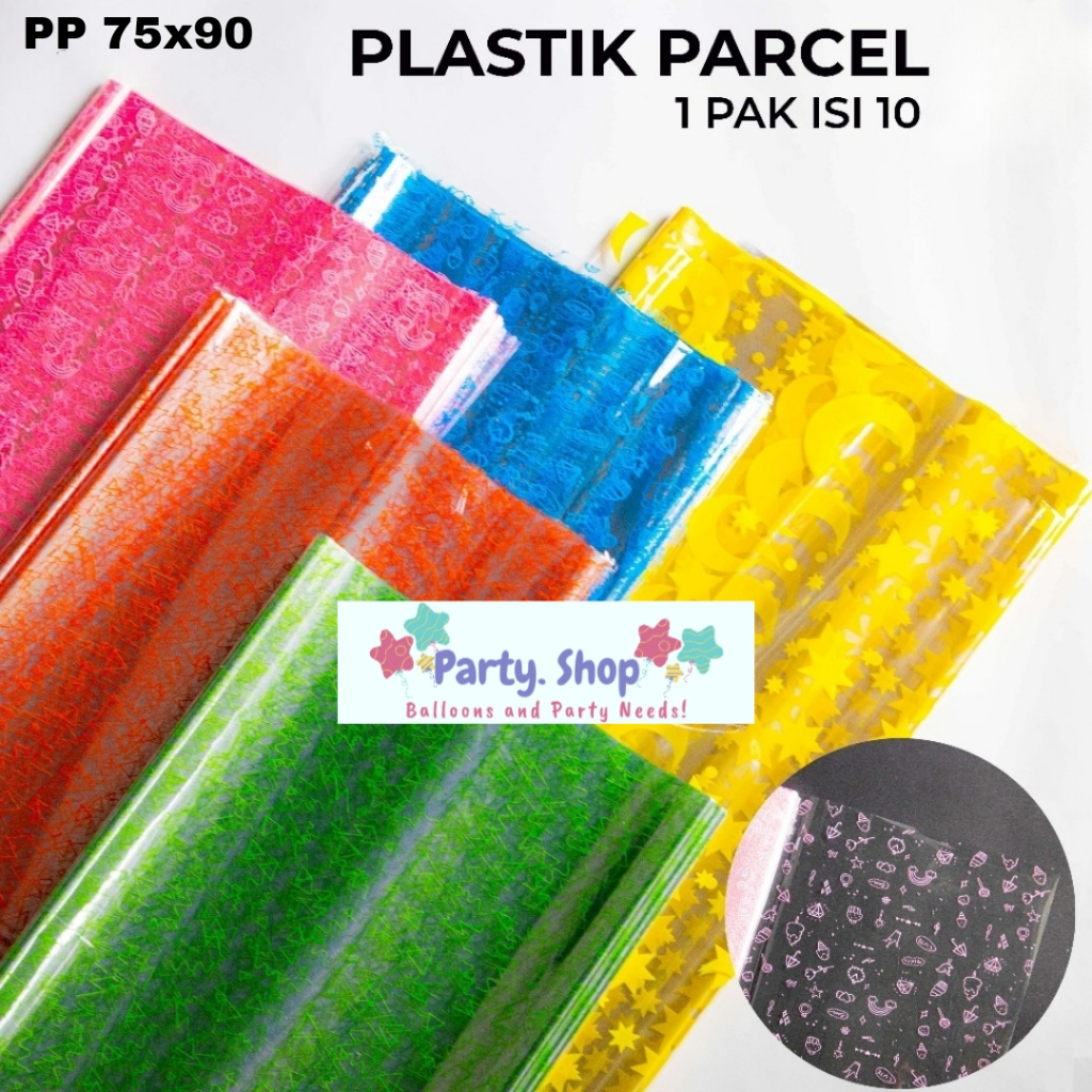 [CONTENTS 10 PCS] Patterned Parcel Plastic Patterned Sheet Parcel ...