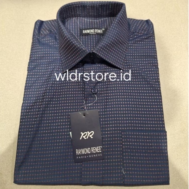 KEMEJA RAYMOND RENEE MEN'S FORMAL SHIRT 007 HIGH QUALITY SHORT SLEEVE ...
