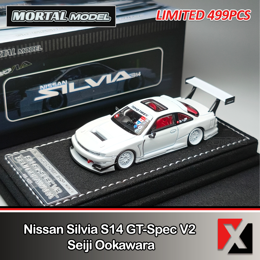 MORTAL MODEL x MALAYA 1: Nissan Silvia S14 GT-SPEC V2 Seiji Ookawara ...