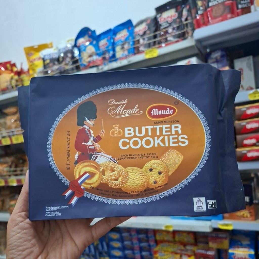 Monde Butter Cookies 150g ( February 2026) | Shopee Singapore