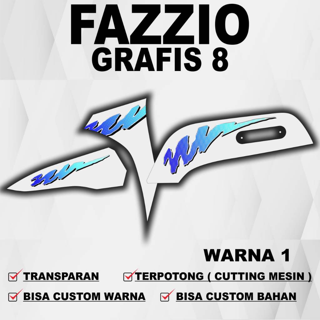 Fazzio Graphic Sticker 8 Fazzio Graphic Striping/ 8 Fazzio Graphic ...