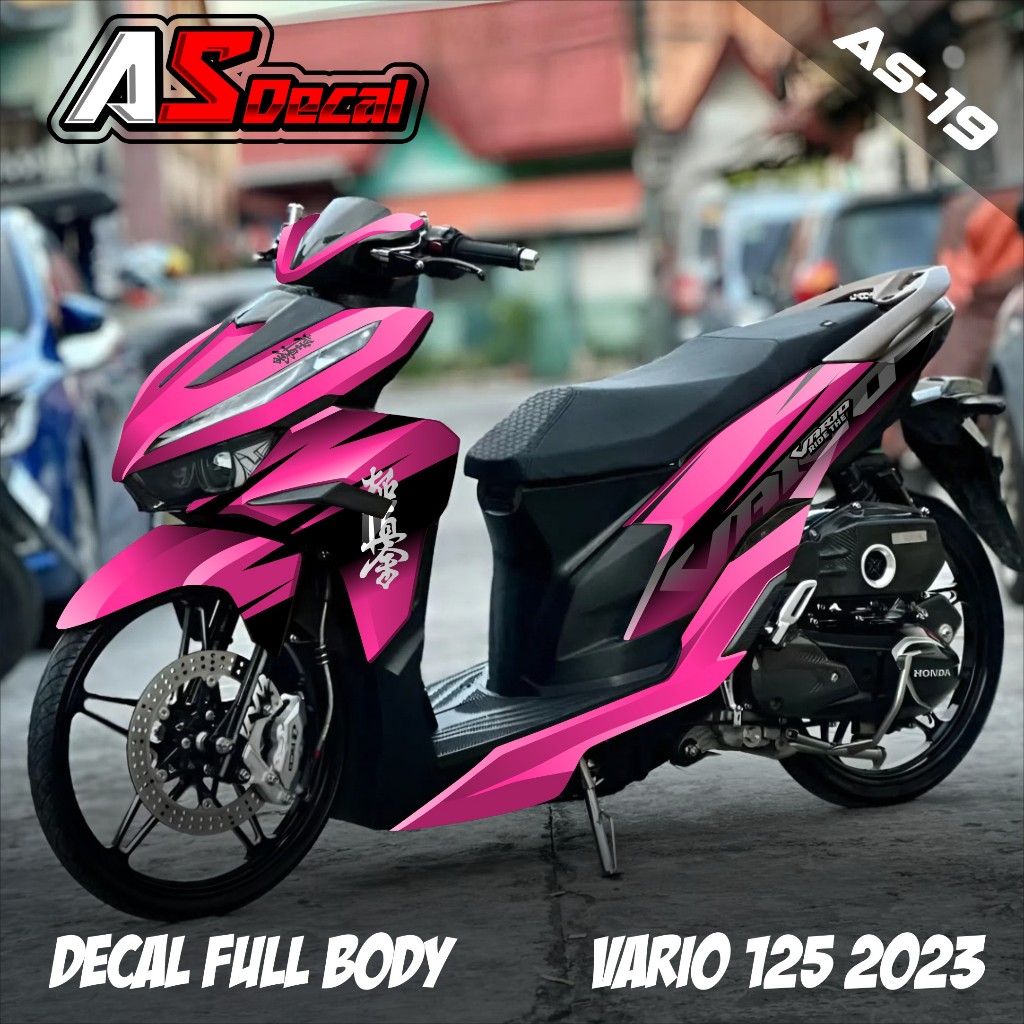 AS DECAL - STICKER DECAL Honda Vario 125 New 2022 2023 2024 Full body ...