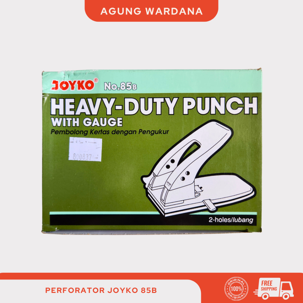 JOYKO 2-HOLE PAPER PUNCH PERFORATOR 85B HEAVY DUTY PUNCH | Shopee Singapore
