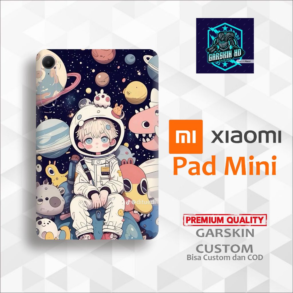 Xiaomi Pad Mini Garskin Sticker Premium Quality Children's Motif ...