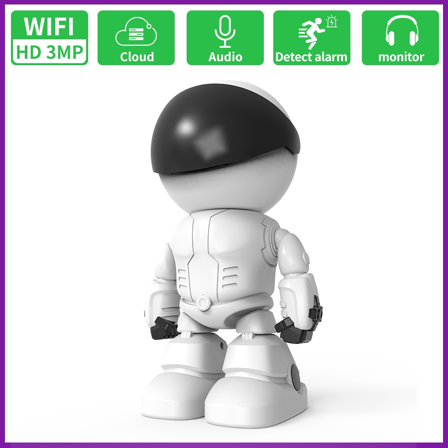 Yoosee IP Camera Robot WIFI Spycam CCTV Camera HD 1080P Mini Full Poto ...