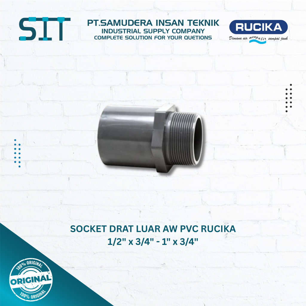 SDL Sock Threaded Outside Rucika (AW) Socket Threaded Outside Valve ...
