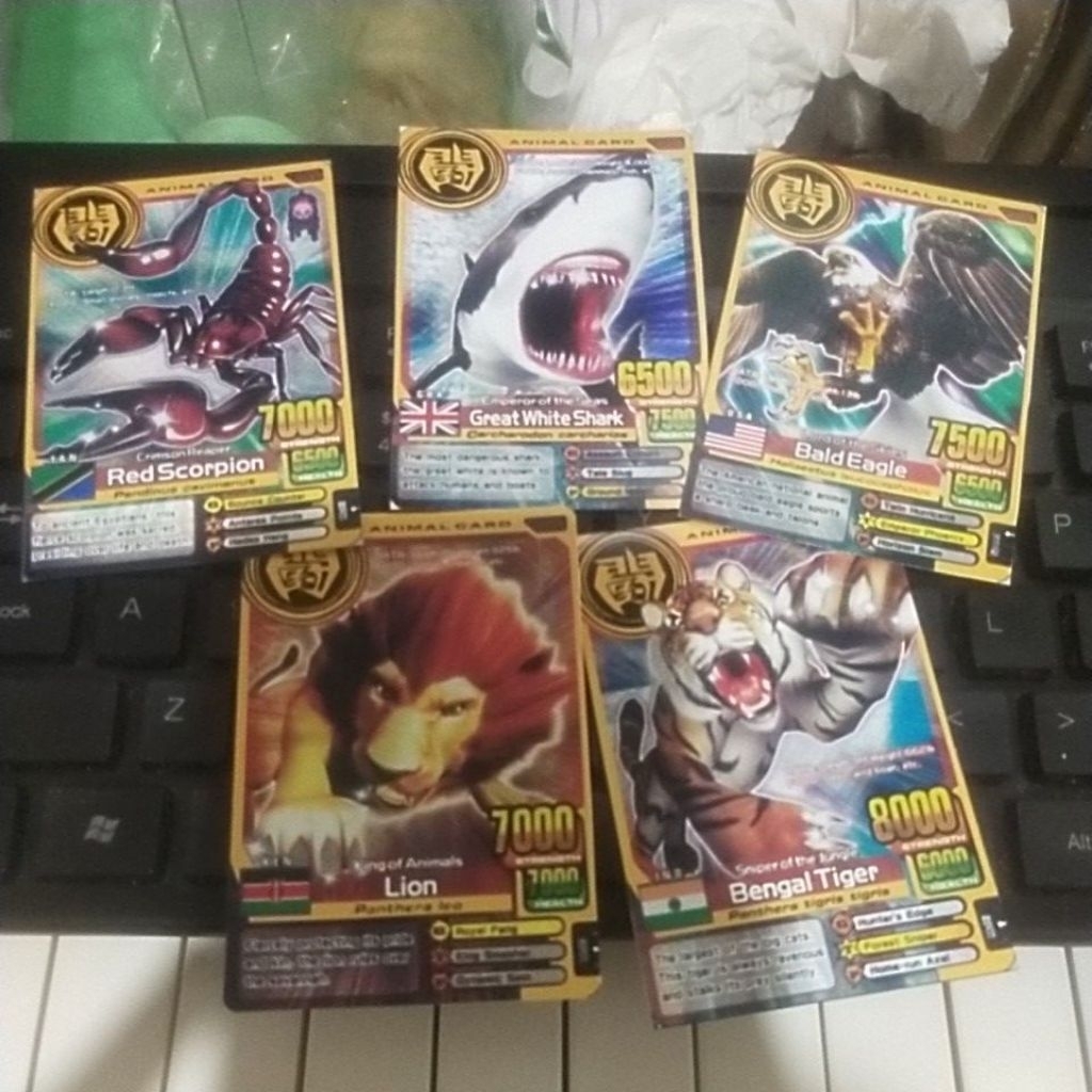 Animal kaiser plus gold set ver 1-2 Replicas (For Playing in Machines ...