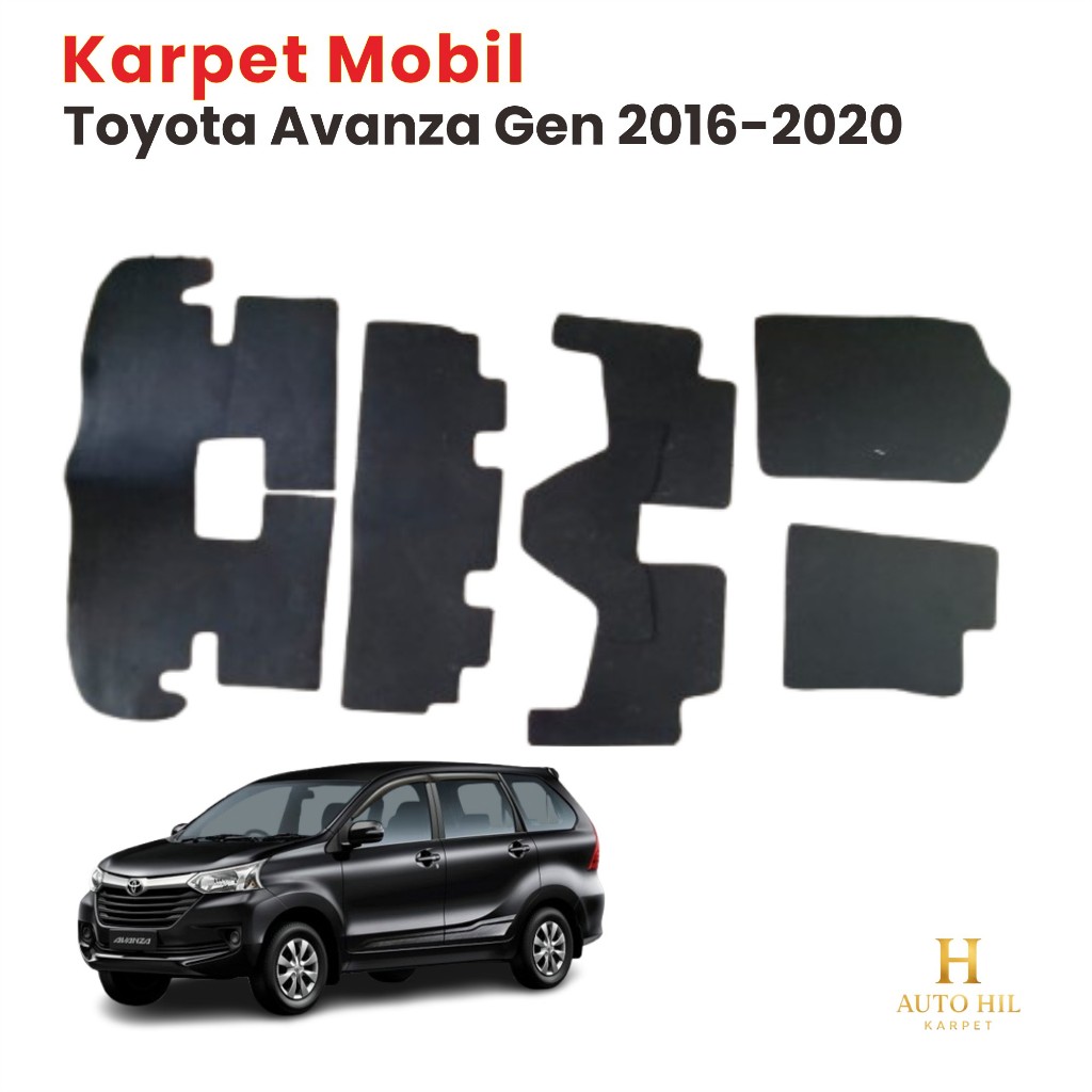 Toyota Avanza Gen 2016-2020 Rubber Car Mat Toyota Avanza Gen 2016-2020 ...