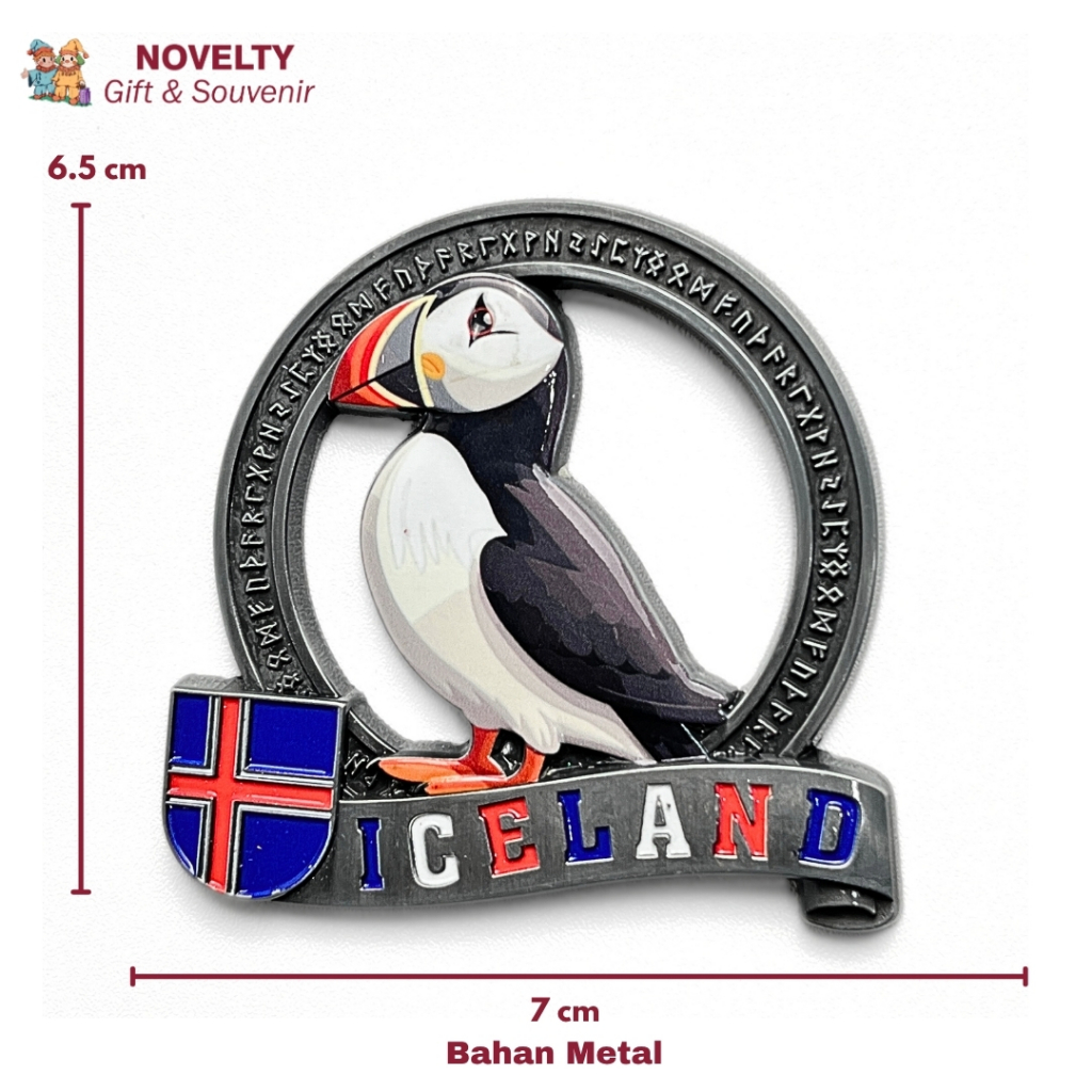 Iceland Islandia fridge magnet souvenirs, souvenirs from Europe ...
