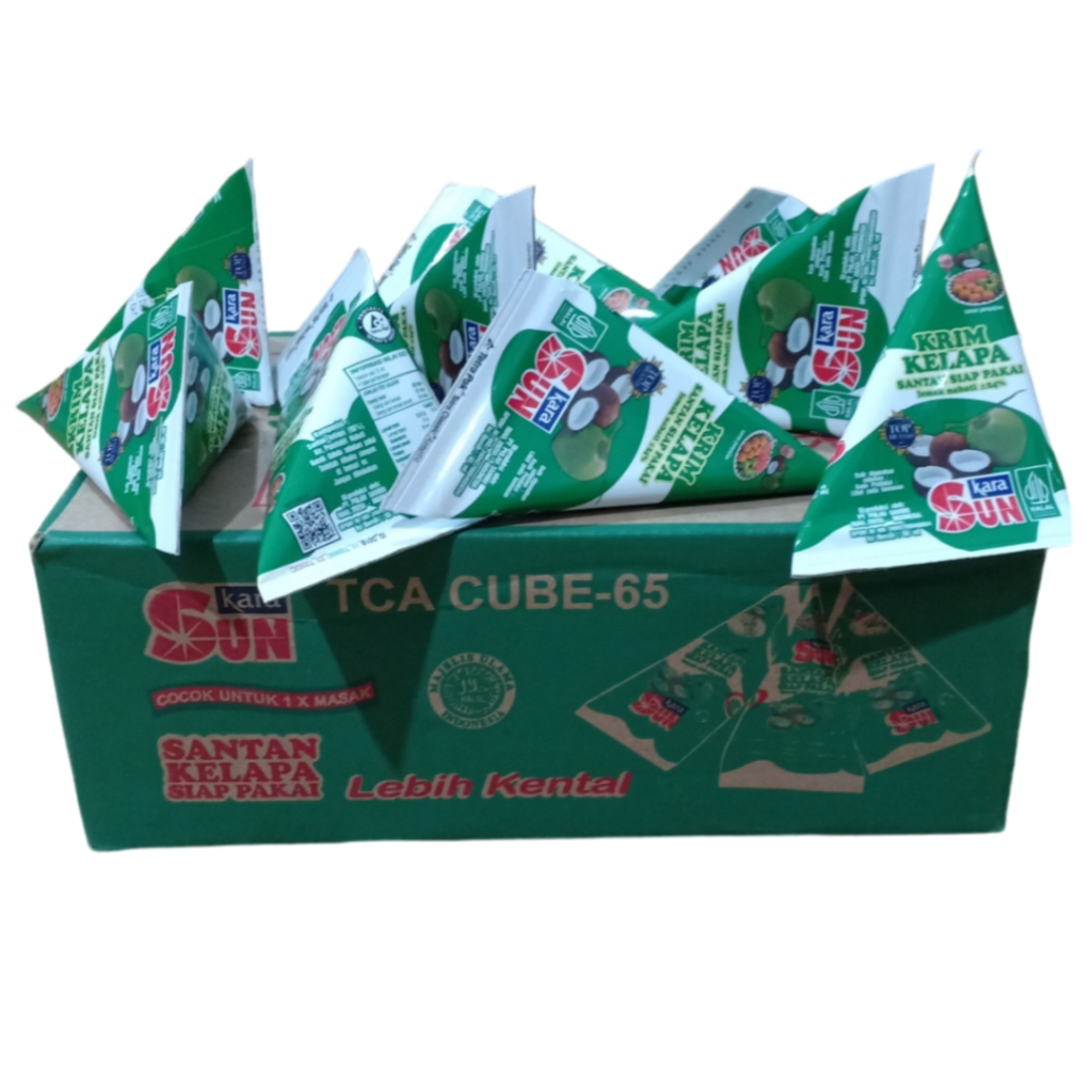 Sun kara tc Coconut Milk 65ml 1 box contains 36 pcs Dairy Coconut Milk ...