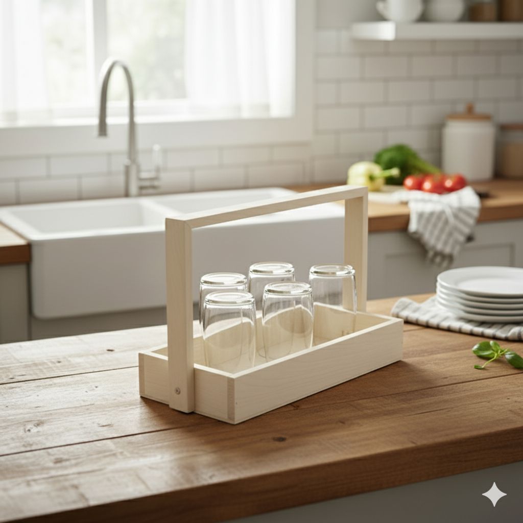 Wooden food container, wooden basket 30X15x5cm, wooden basket ...