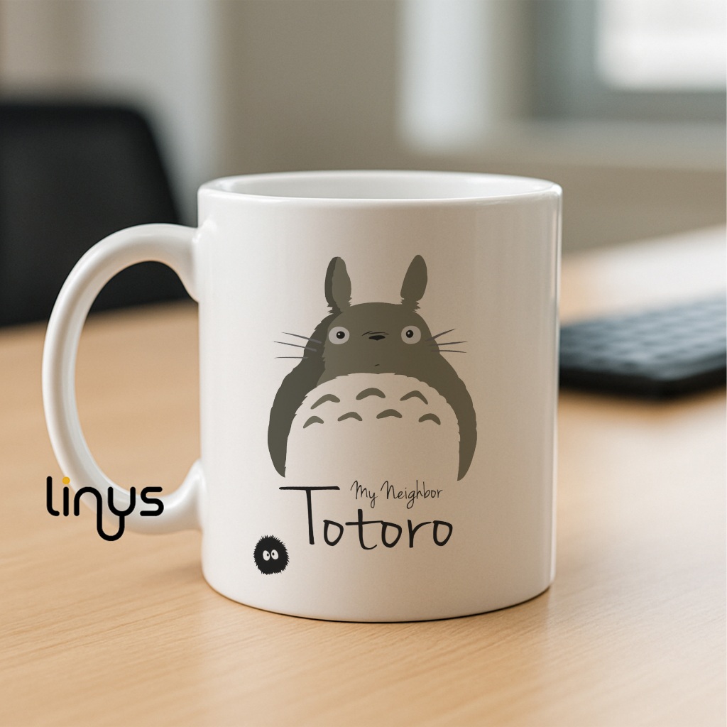 My Neighbor Totoro Mug Studio Ghibli Anime Ceramic Cup Gift Collection ...