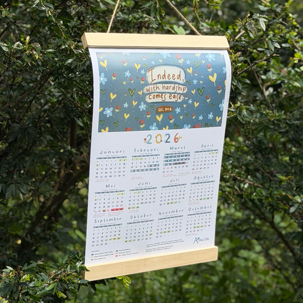 2026 Wall Calendar Reminder Motivational Aesthetic Cute Minimalist ...