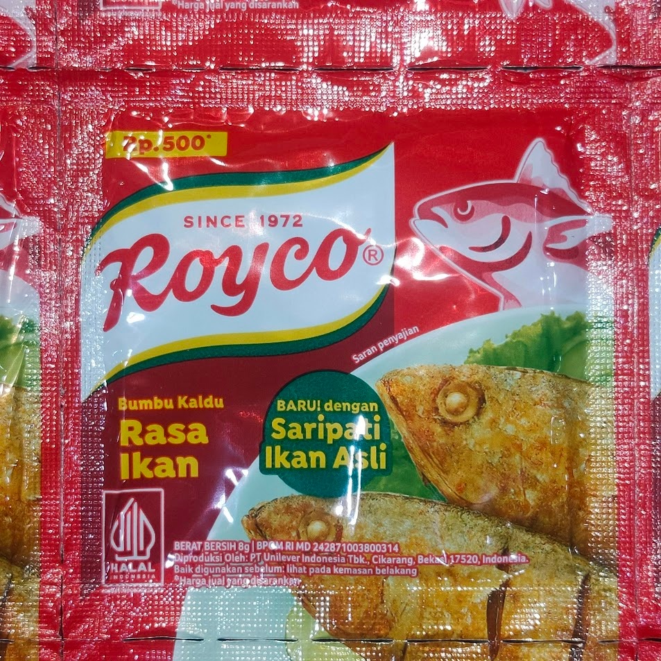ROYCO Fish Flavored Stock Seasoning, 12 sachets | Shopee Singapore