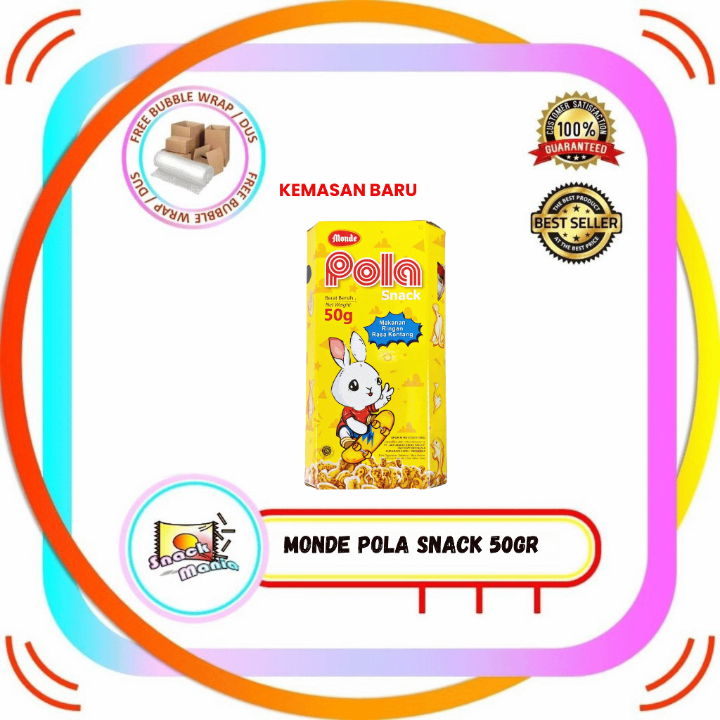 Monde Pola Snack ~ 50 gr Biscuit Kentang | Shopee Singapore