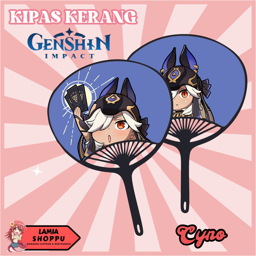 GENSHIN IMPACT CYNO CHIBI SHELL FAN | Japanese ANIME MANGA GAME Fan ...