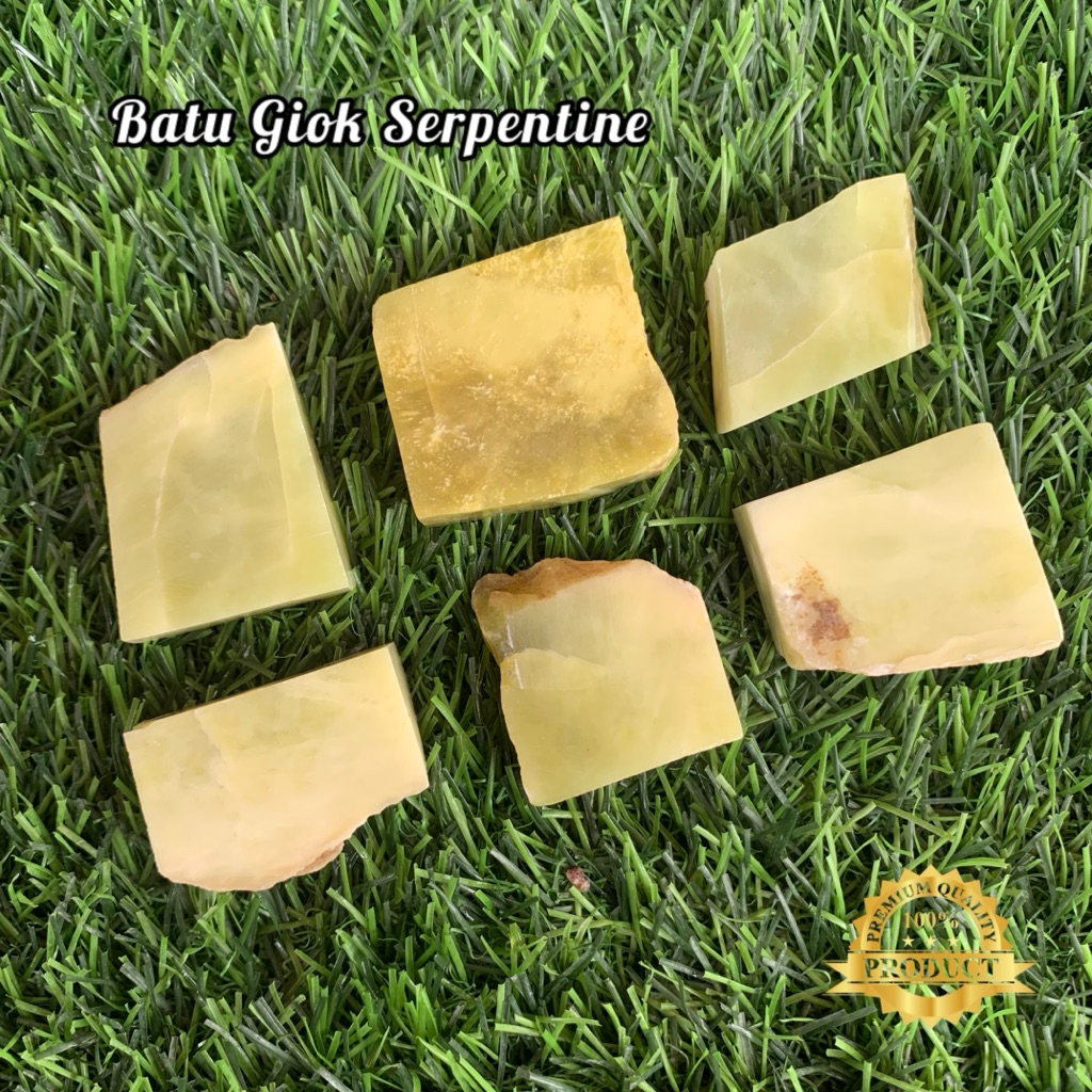Genuine Serpentine Jade Stone Material natural Serpentine Jade Stone ...