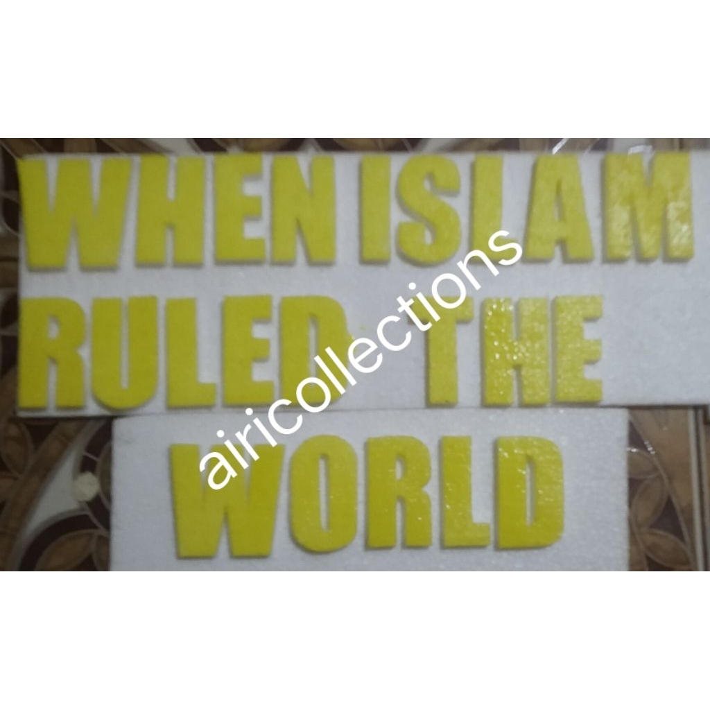 Styrofoam letters, Impact font, 25cm high | Shopee Singapore
