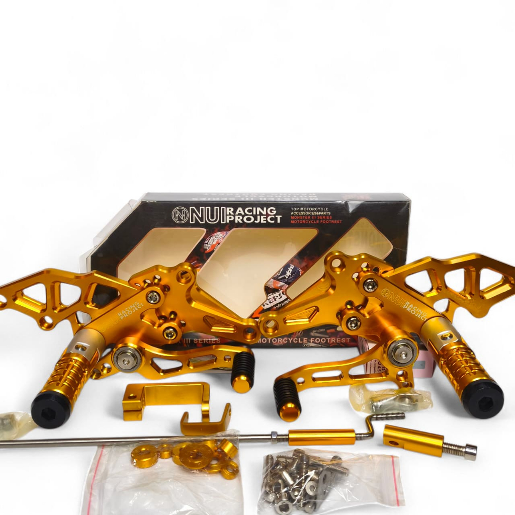 NUI Racing Project UNDERBONE NUI MONSTER 3 YAMAHA ALL NEW R15 V3 GOLD ...