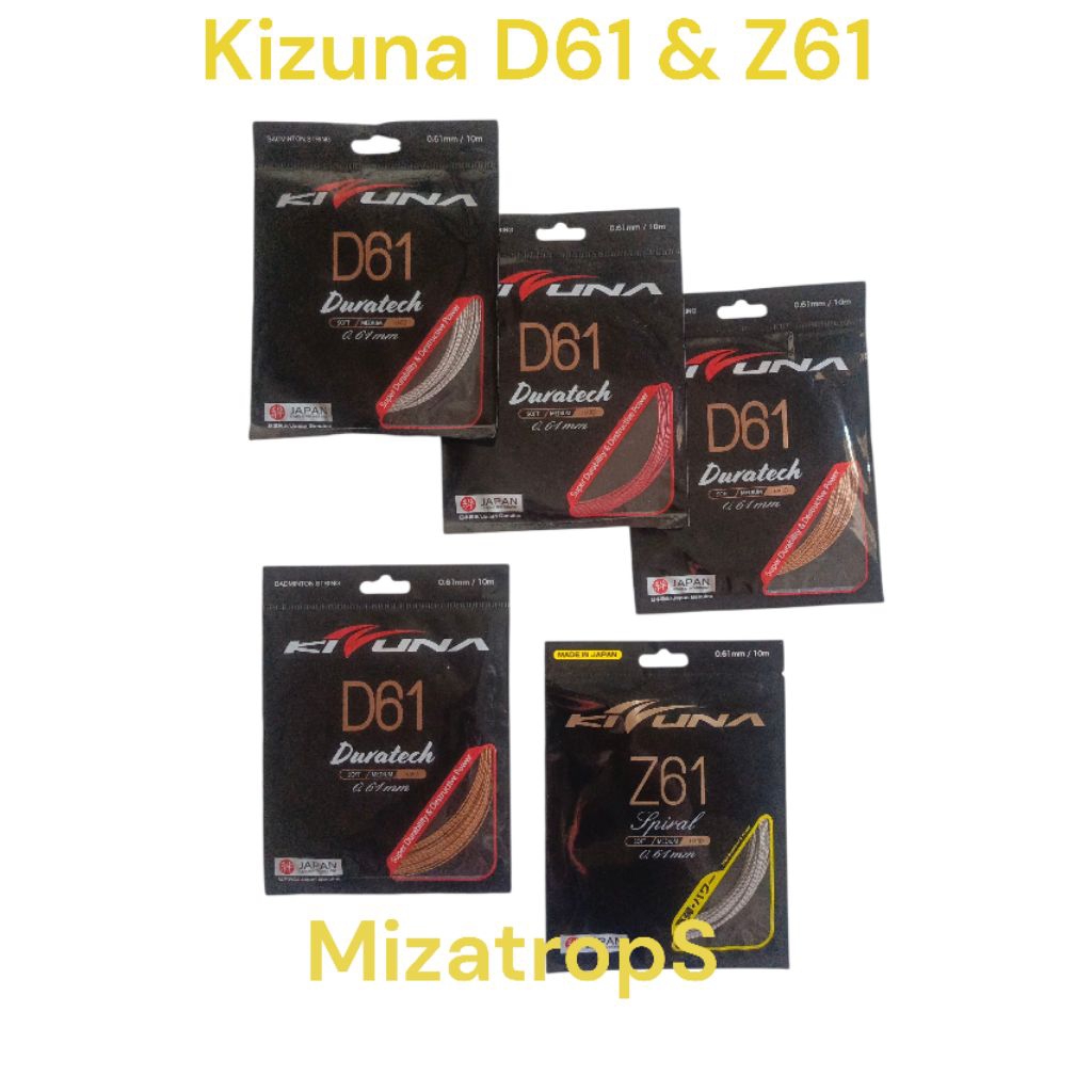 Original Kizuna D61 Badminton Strings made in japan | Shopee Singapore