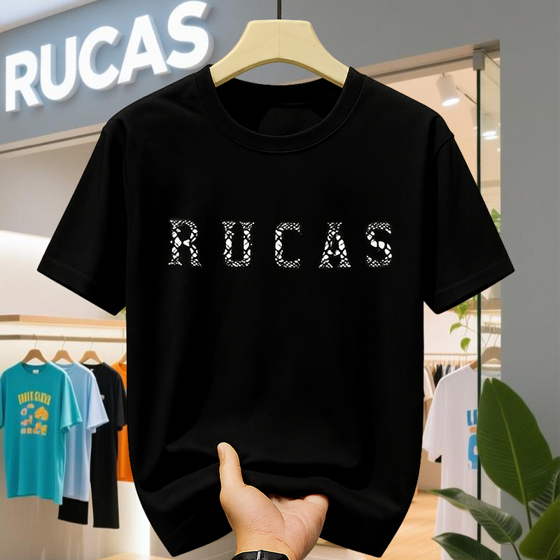 KATUN RUCAS Classic Logo Distro T-Shirt | Thick Cotton Oversized T ...