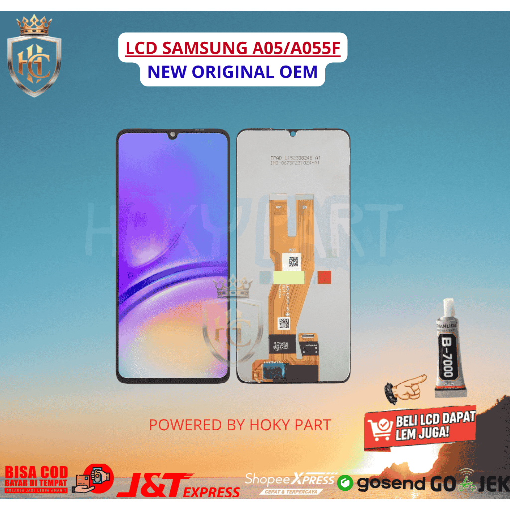 LCD SAMSUNG GALAXY A05/A05F FULLSET TOUCHSCREEN NEW ORIGINAL BEST ...